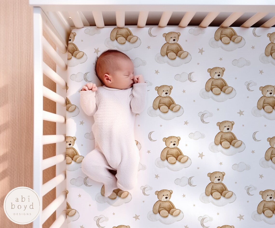 Teddy Bear Seamless Pattern, Repeating Pattern, Teddy Bear Fabric ...