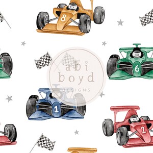 F1 Race Cars Seamless File, Racing Car Repeating Pattern, Formula 1 ...