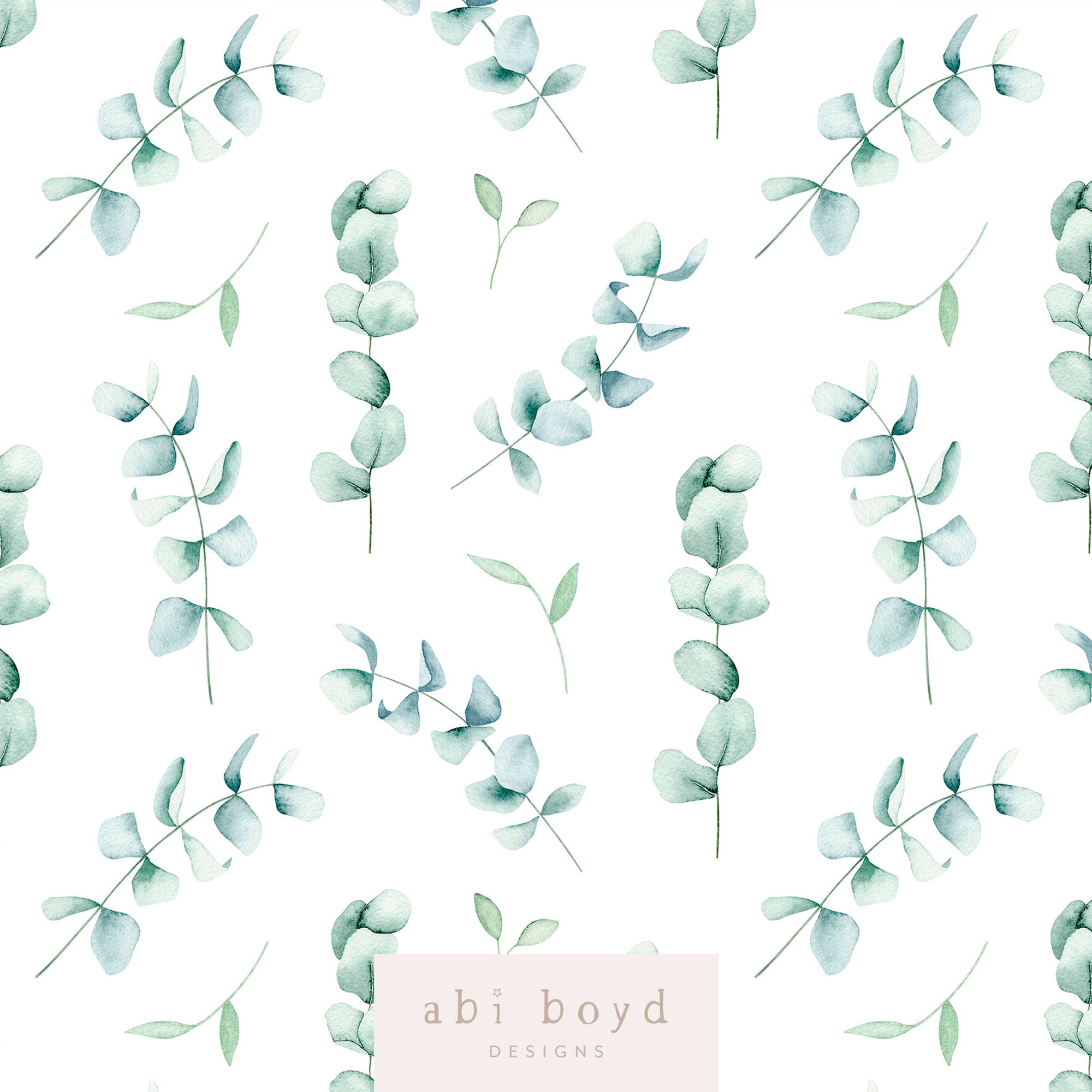 Eucalyptus Seamless Pattern for Commercial Use Neutral - Etsy