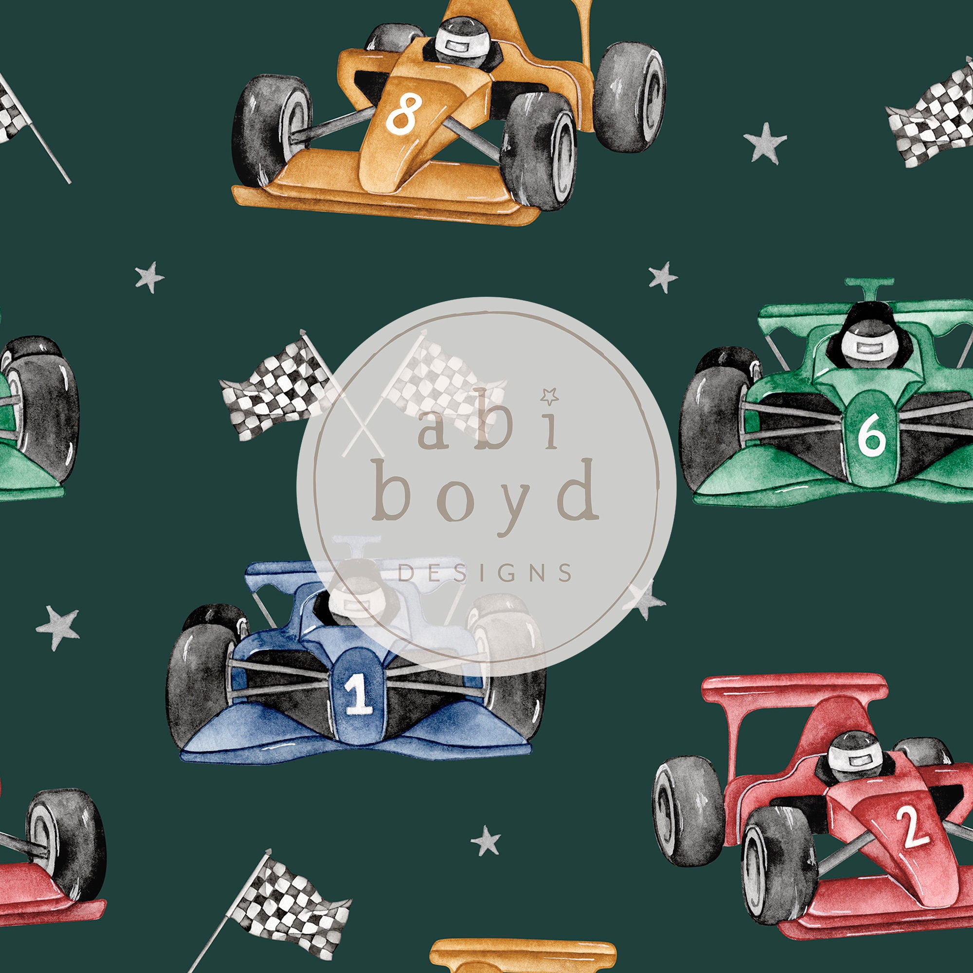 F1 Race Cars Seamless File, Racing Car Repeating Pattern, Formula 1 ...