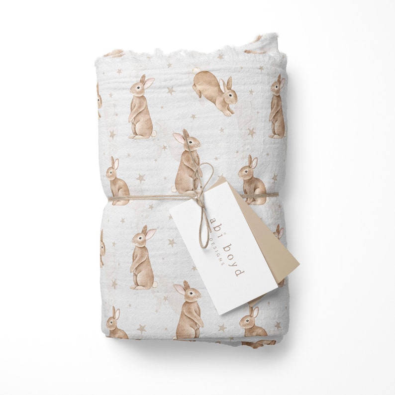 Bunny Rabbit Seamless Pattern, Seamless Fabric Design, Newborn Surface ...