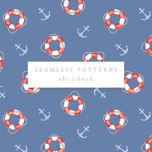 Simple Sea Shells Pattern, Nautical Repeat Tile, Print for Fabric ...