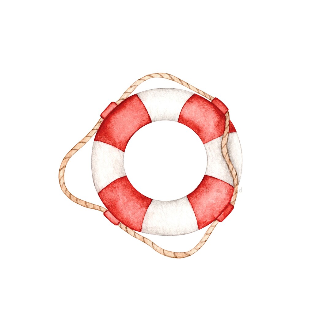 Life Ring PNG Sublimation File, Life Preserve Heat Transfer, Nautical ...