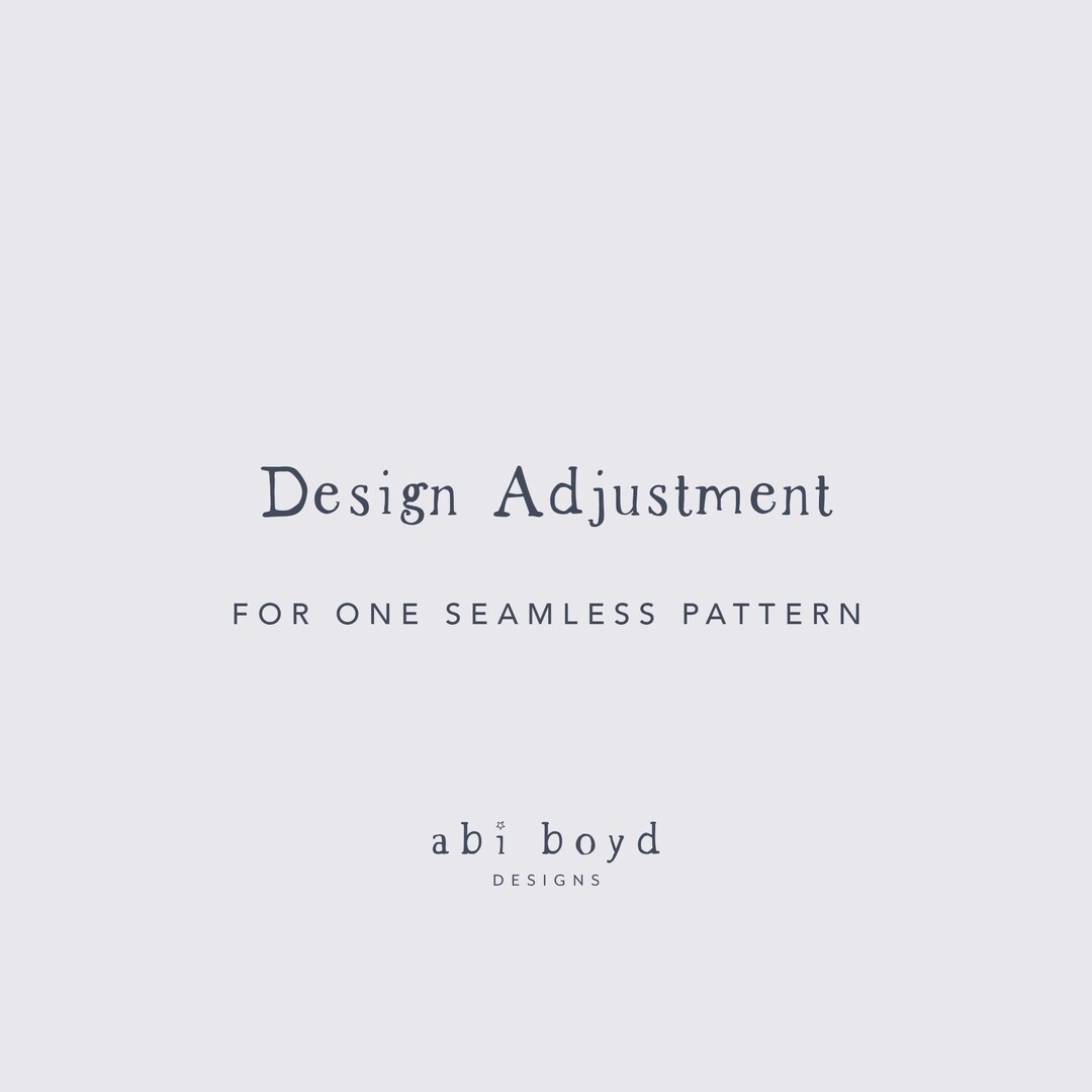 Seamless Pattern Adjustment – Background Colour, Scaling, Layout ...