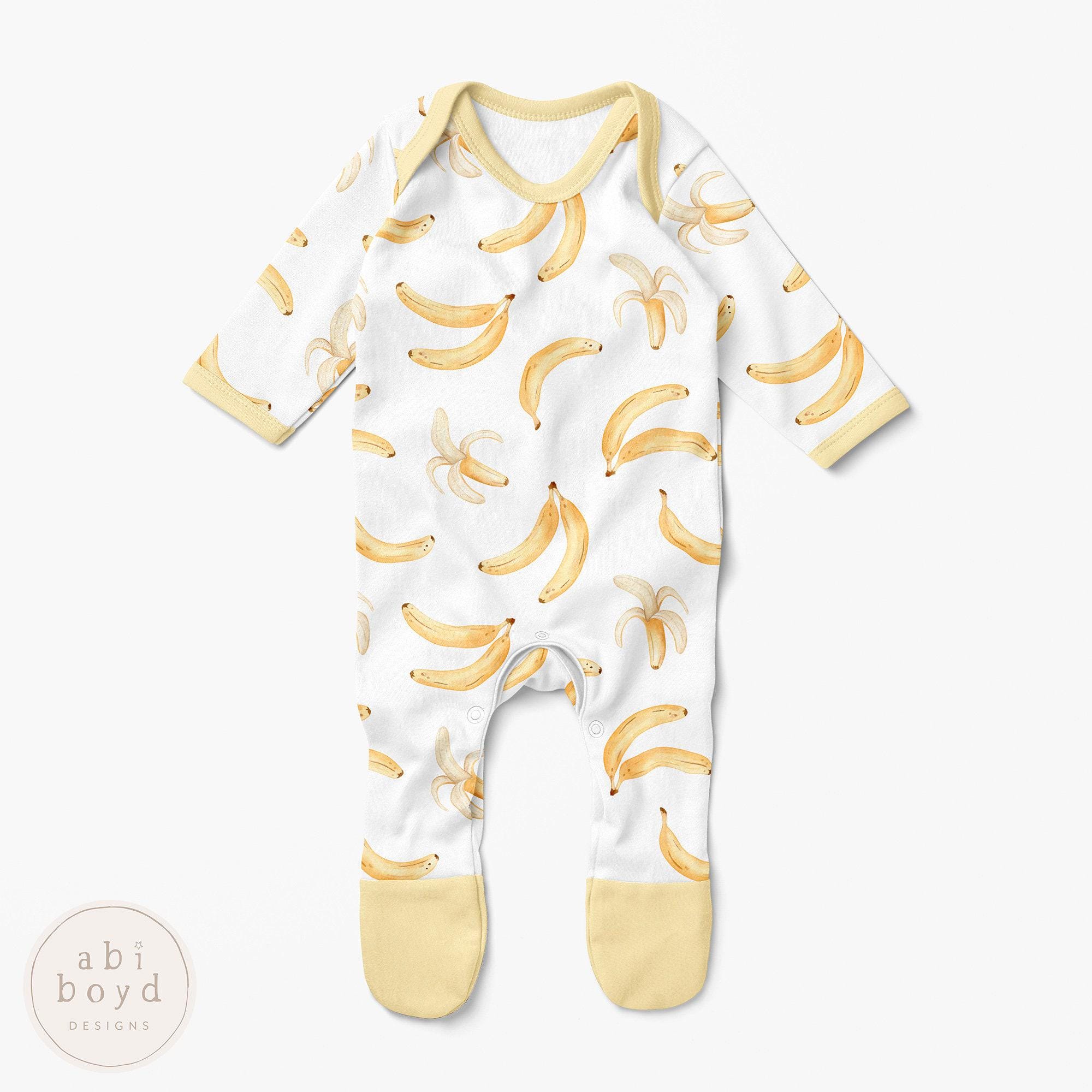 Watercolour Banana Seamless File, Bananas Repeating Pattern, Fruit ...