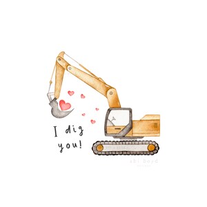 I Dig You PNG Sublimation File, Valentine's Digger PNG for Sublimation ...