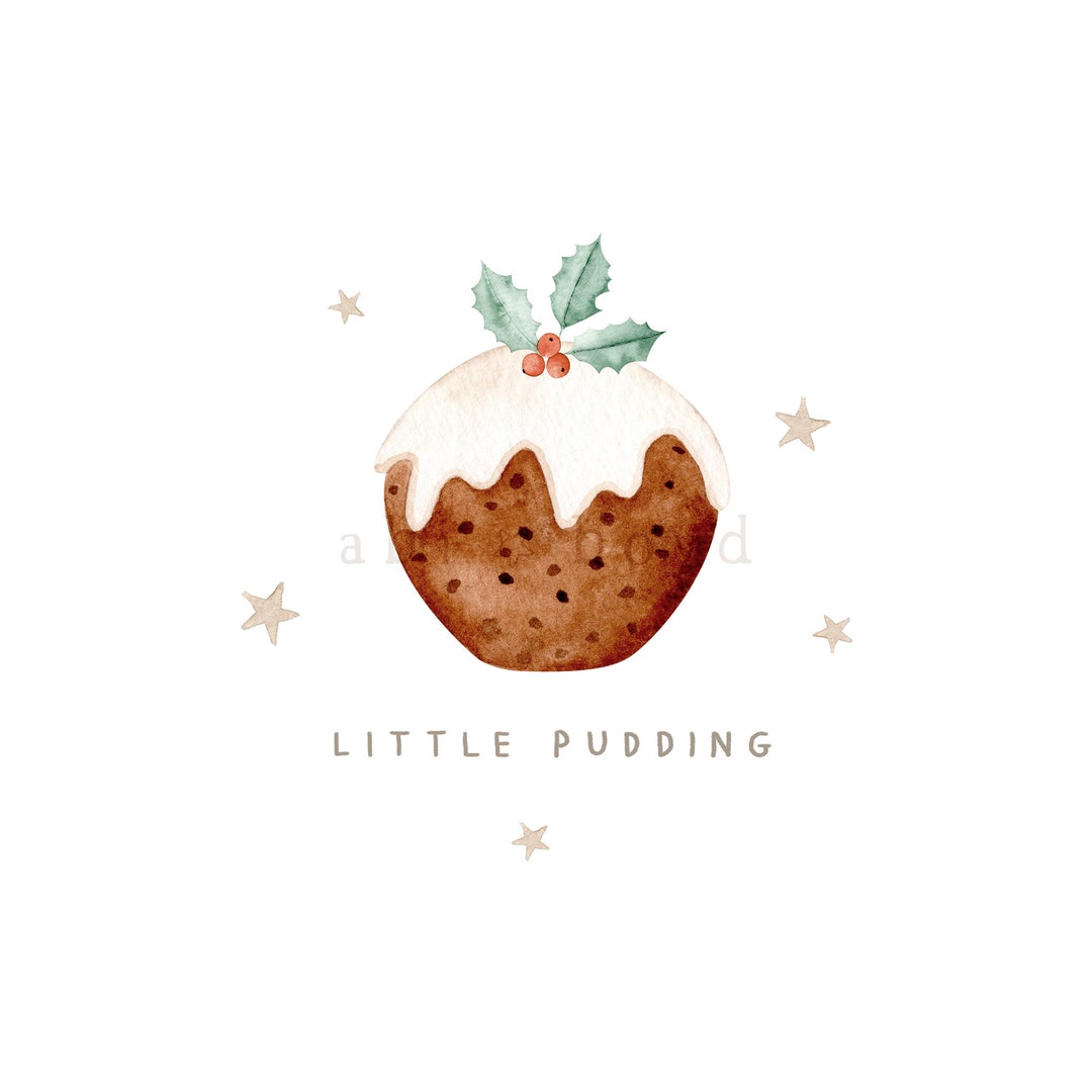 Little Pudding PNG Sublimation File, Cute Christmas Sublimation File ...