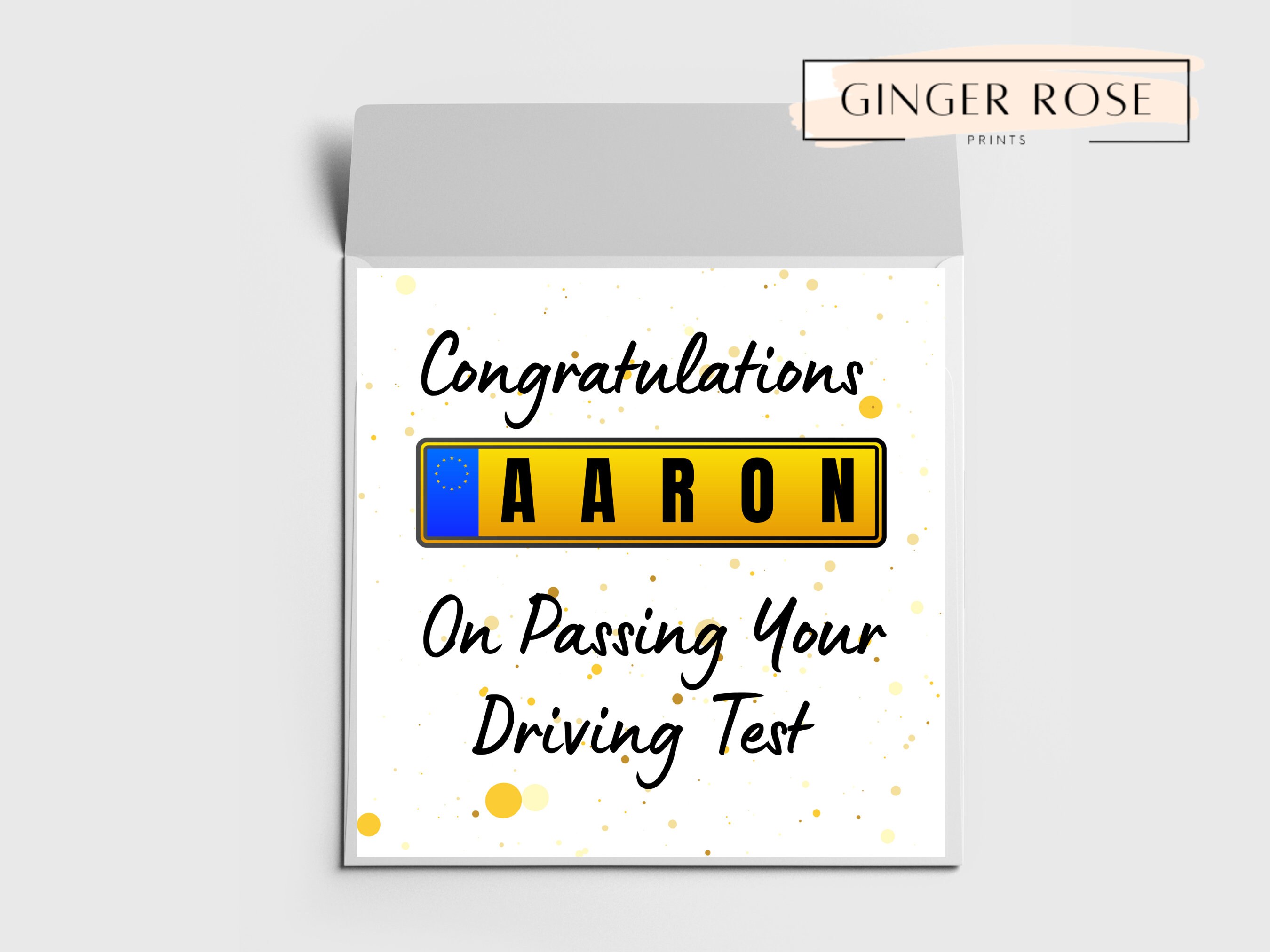 Congratulations Card Passed Driving Test Card Driving Test - Etsy