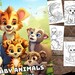 A Journey Through the Animal Kingdom Coloring Book - Etsy