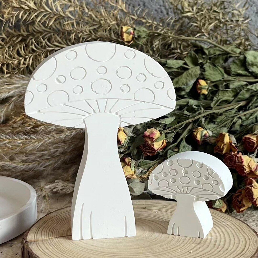Silicone Mold Mushrooms Mold Mushroom Silicone Casting Mold, Mushroom ...