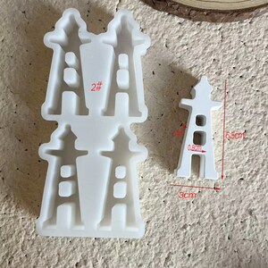 Silicone Mold Lighthouse Mold Beacon Lighthouse Silicone Casting Mold ...
