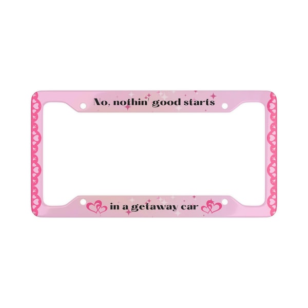 The Taylor License Plate - Etsy