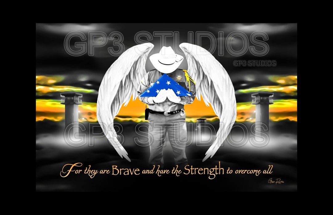 17 X 11 Correctional Officer Angel Digital Download, High Quality Jpeg ...