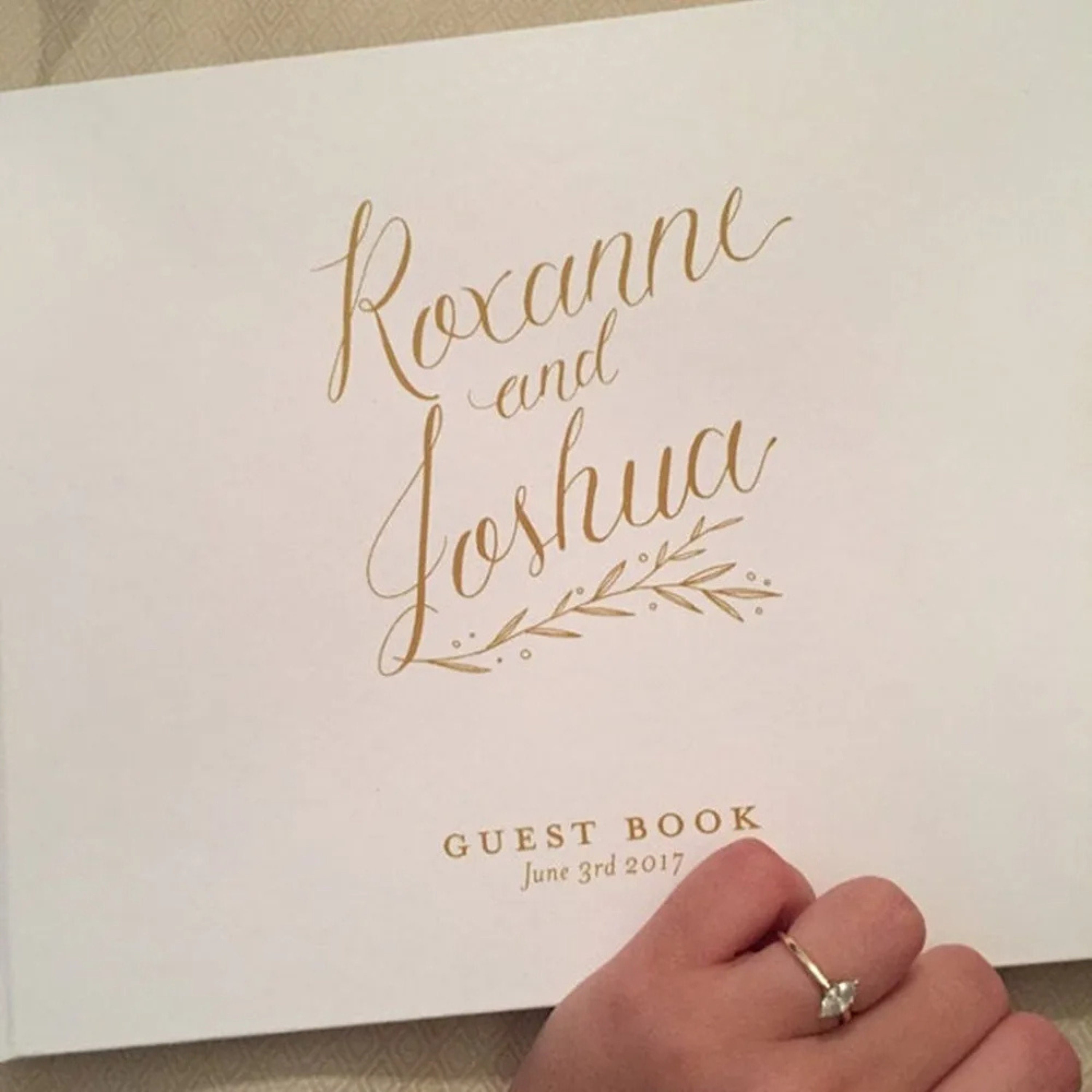 Custom Wedding Guest Book, Wedding Guestbook Unique, Custom Guest Book ...