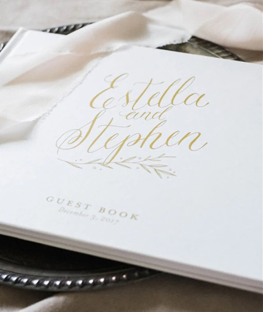 Custom Wedding Guest Book, Wedding Guestbook Unique, Custom Guest Book ...