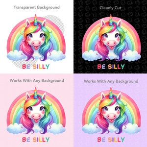 Be Silly Sublimation Designs, PNG Clipart, Kids Affirmations, A Silly ...