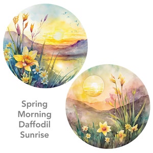 Spring Flower Clipart. Easter Lily Daffodil Tulips Hyacinth Beautiful ...