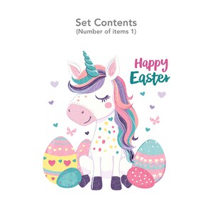 Easter Unicorn PNG Clipart Easter Eggs Butterfly Hearts Unicorns Clip ...