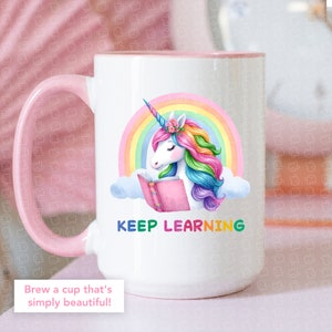 Keep Learning PNG, Kids Affirmation Sublimation Designs, Clipart, A ...