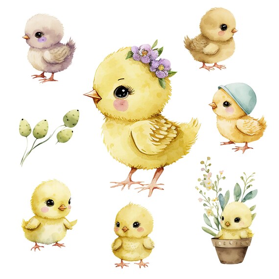 Cute Chicken Clip Art