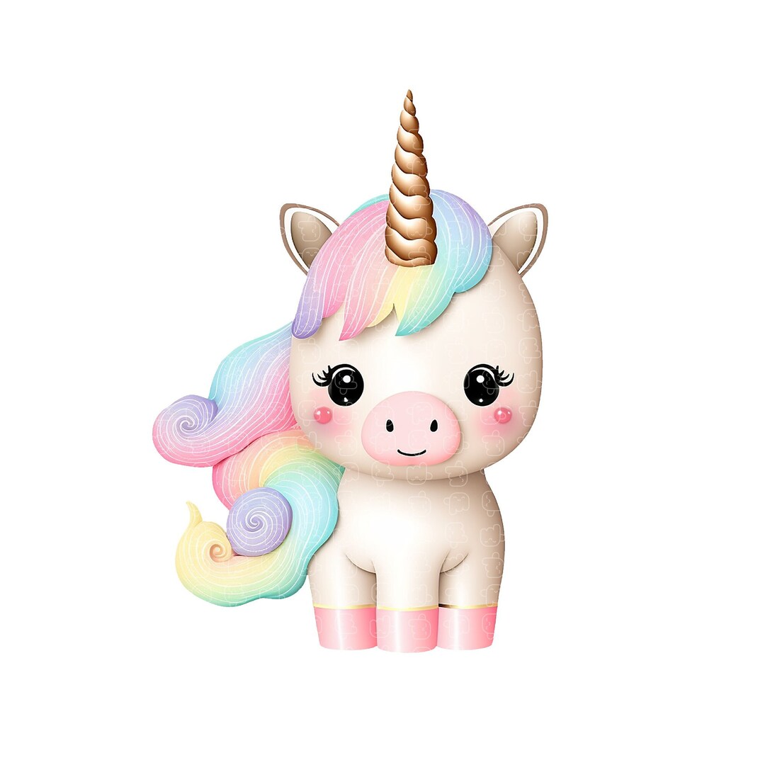 Rainbow Unicorn Clipart, Unicorn PNG, Magical Unicorn Clipart Png, Cute ...