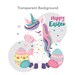 Easter Unicorn PNG Clipart Easter Eggs Butterfly Hearts Unicorns Clip ...