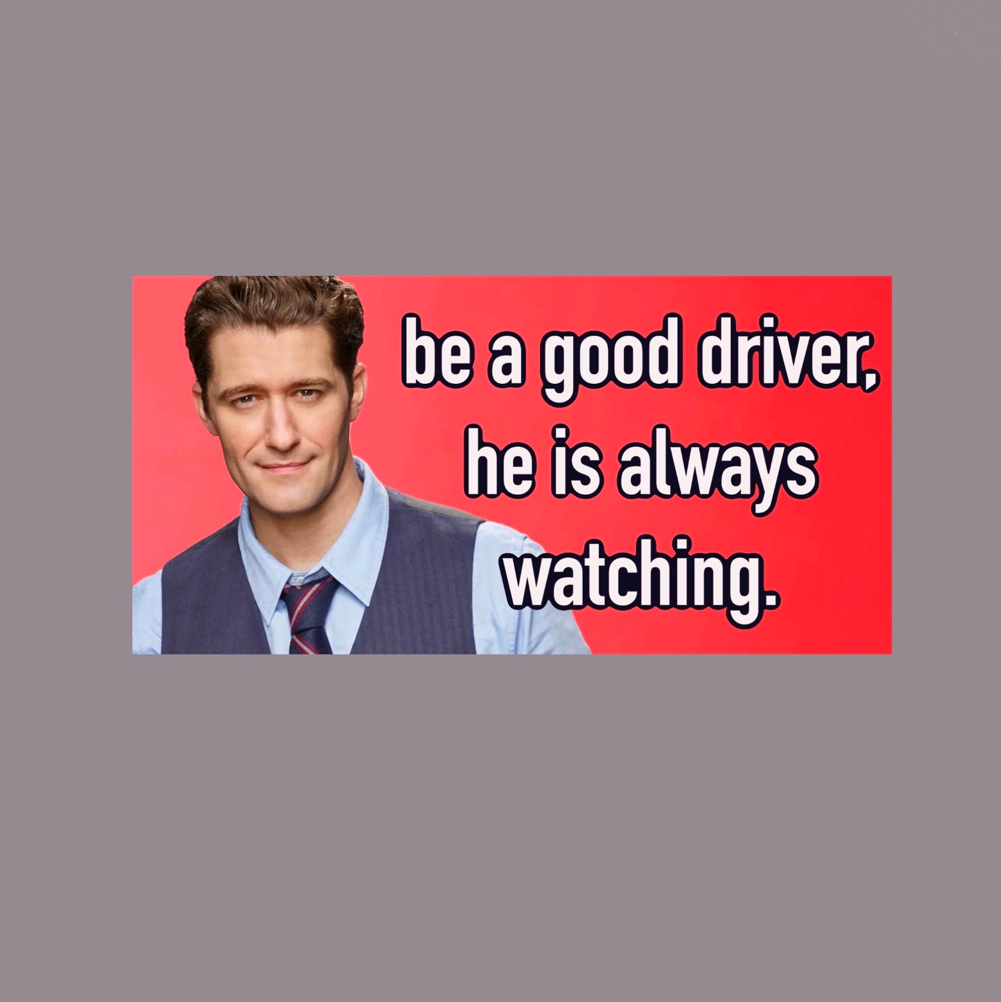 Glee Bumper Sticker Will Shuester Funny Glee Bumper Sticker - Etsy