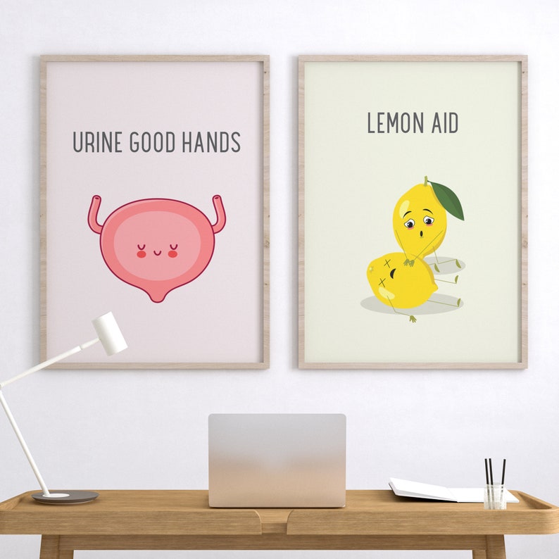 Nurse Puns Funny Posters Gifts for Nurses Nurse Wall Art - Etsy