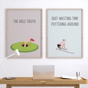 Funny Golf Poster, Gift for Golfers, Funny Wall Art, Golf Gifts, Meme ...