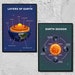 Solar System Wall Art Set of 7 Science Poster Science Classroom Prints ...