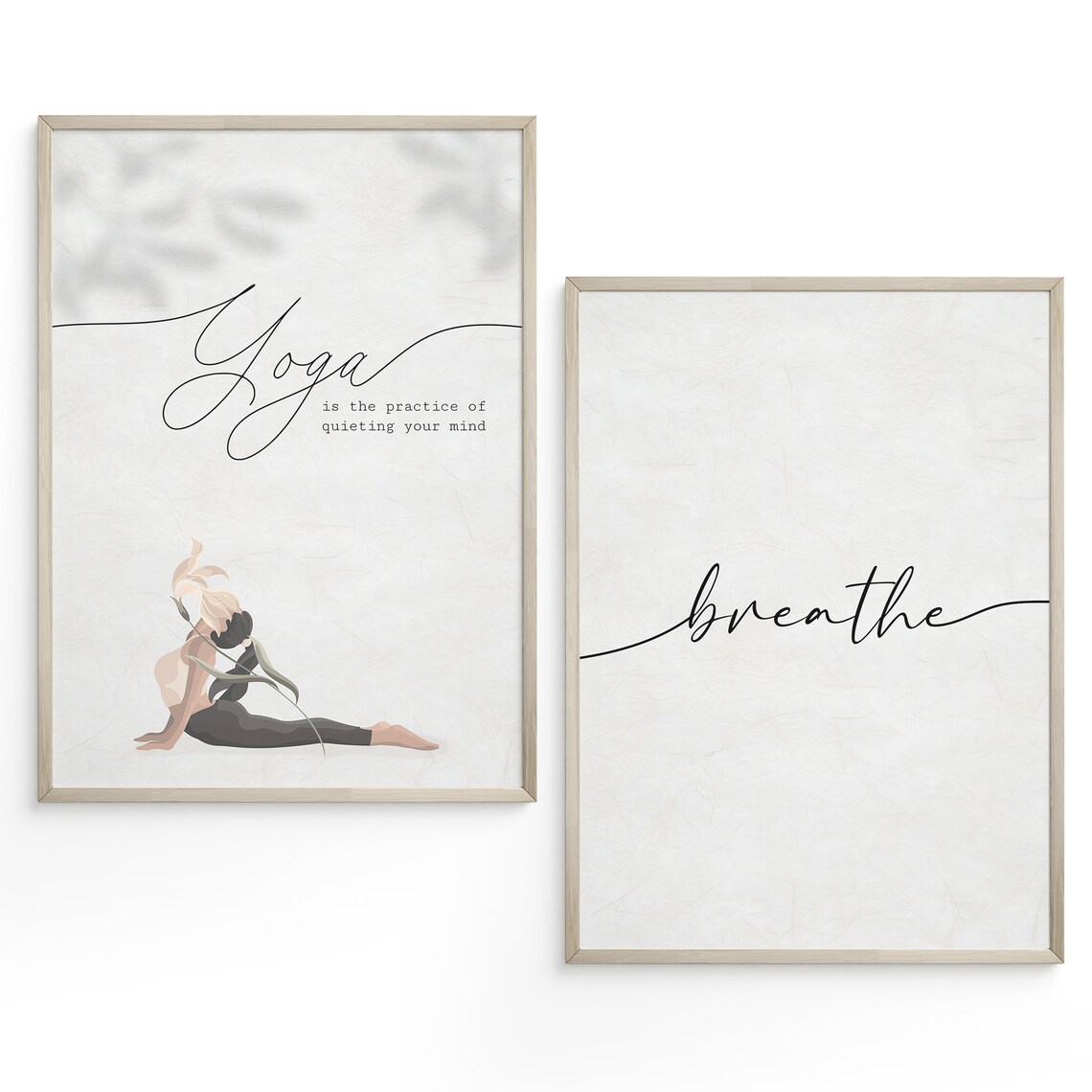 Yoga Wall Art Set of 14 Printables Yoga Studio Art Yoga - Etsy