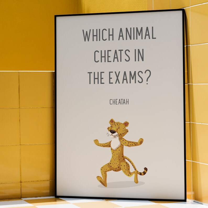 School Pun Classroom Posters, Classroom Decor, Funny Posters, Gag Gifts ...
