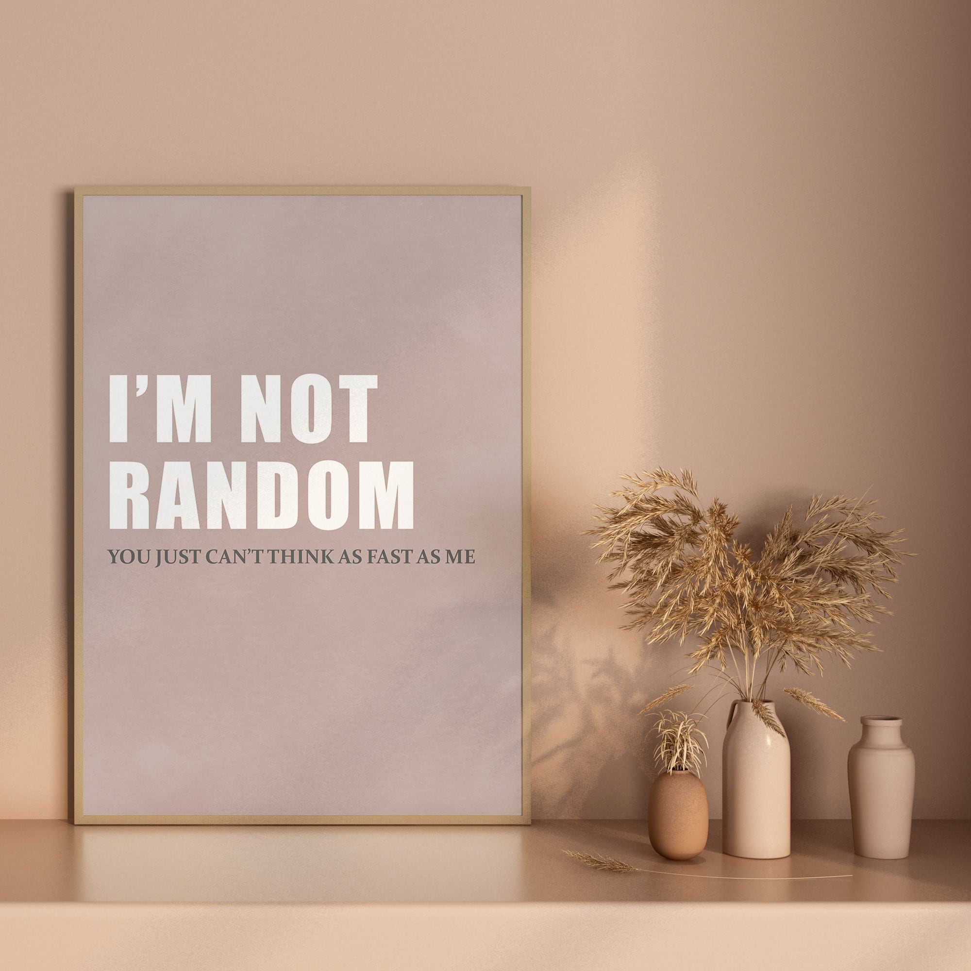 ADHD Quote Wall Art, Inspirational ADHD Quotes Printable Wall Art ...