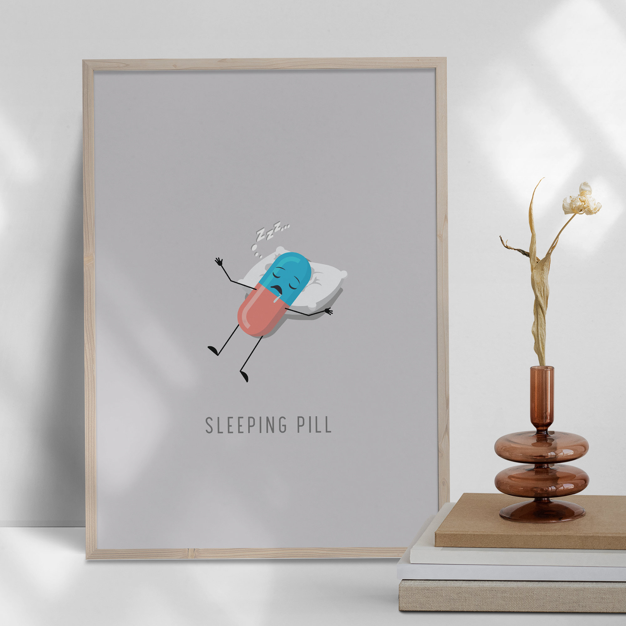 Retro Funny Pun Poster Set, Funky Wall Art, Funny Decor, Cool Wall Art ...