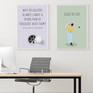 Funny Golf Poster, Gift for Golfers, Funny Wall Art, Golf Gifts, Meme ...