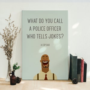 Police Pun Funny Posters, Police Officer Gifts, Police Gag Gifts ...