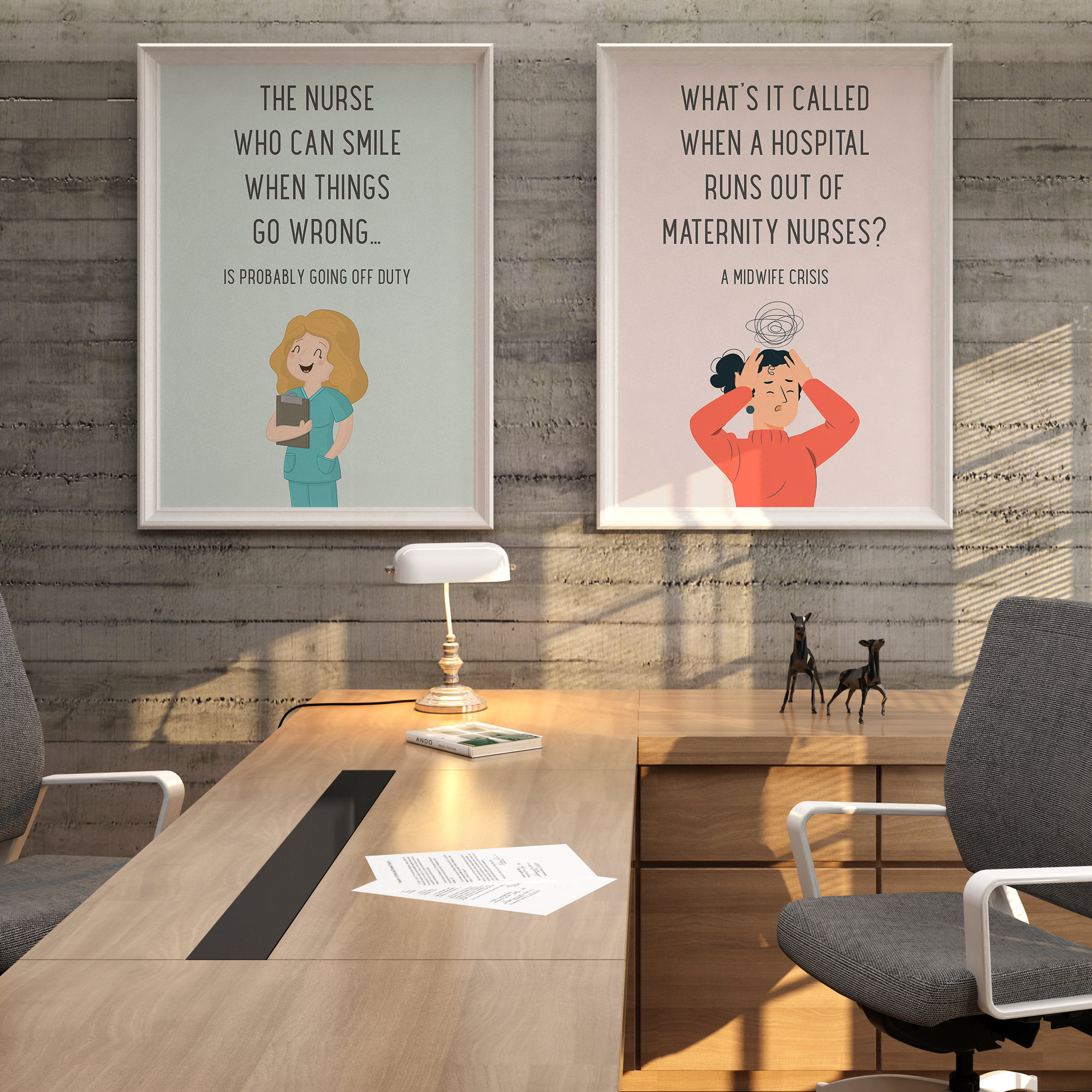 Nurse Puns Funny Posters, Gifts for Nurses, Nurse Wall Art, Nurse ...