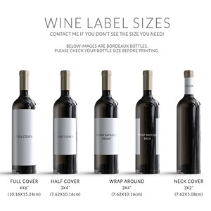 Happy Birthday Photo Wine Bottle Labels. Wine Gifts, Birthday Gift ...