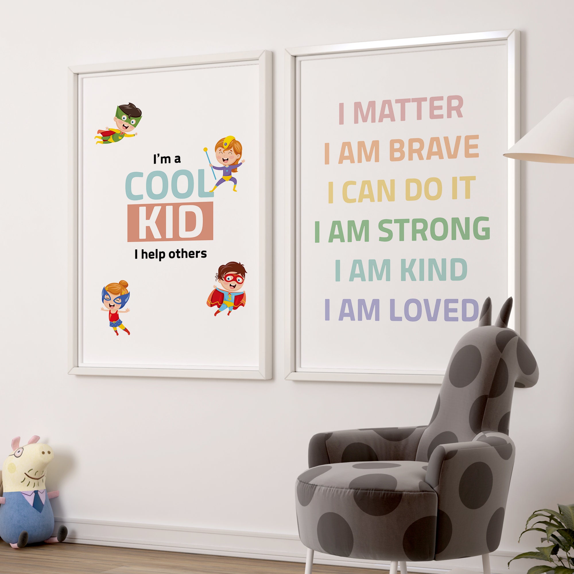 Educational Posters Printable, World Map Wall Art, Inspirational Quotes ...
