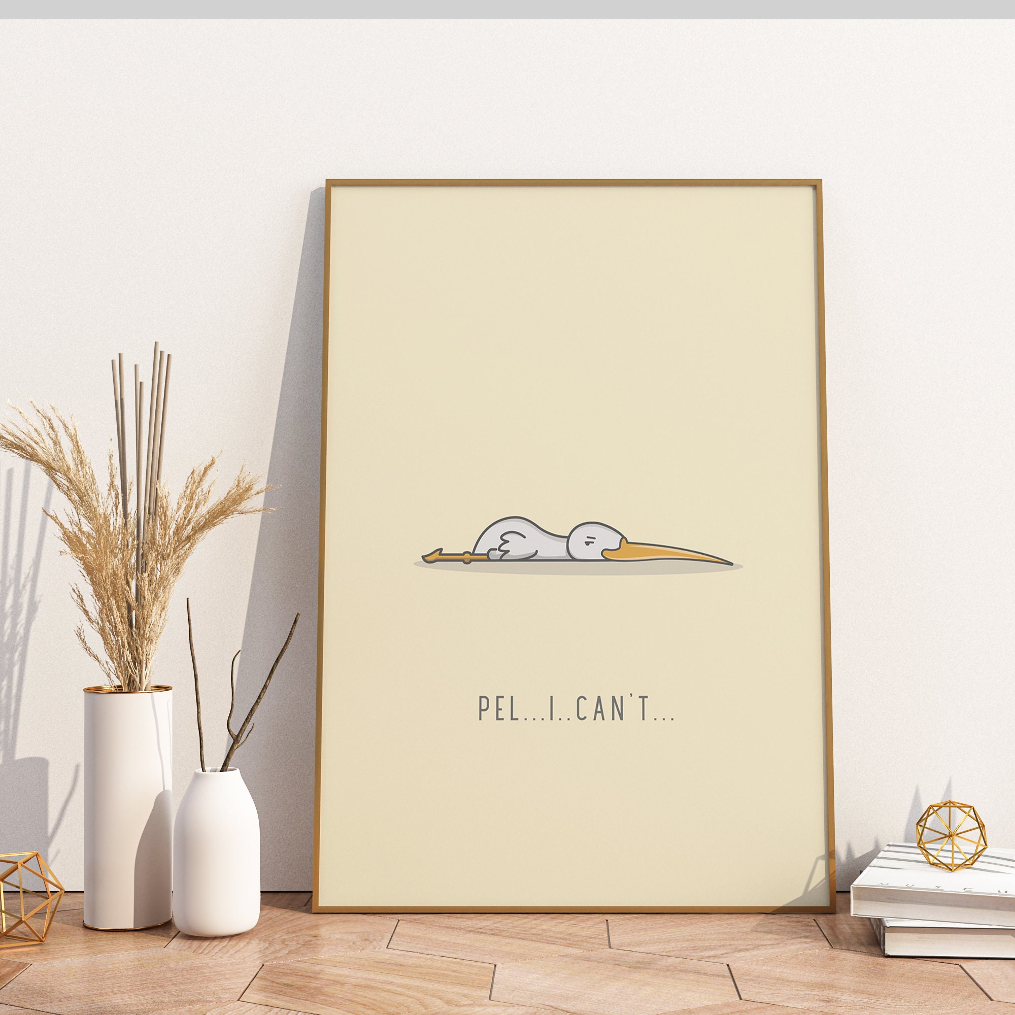 Retro Funny Pun Poster Set, Funky Wall Art, Funny Decor, Cool Wall Art ...