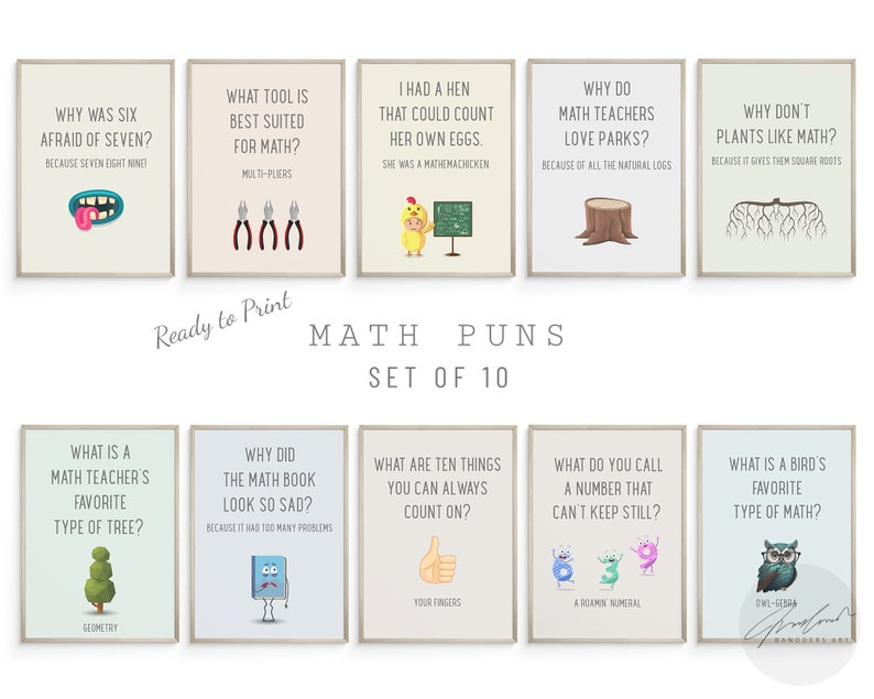 Funny Math Classroom Posters Math Classroom Decor Math - Etsy