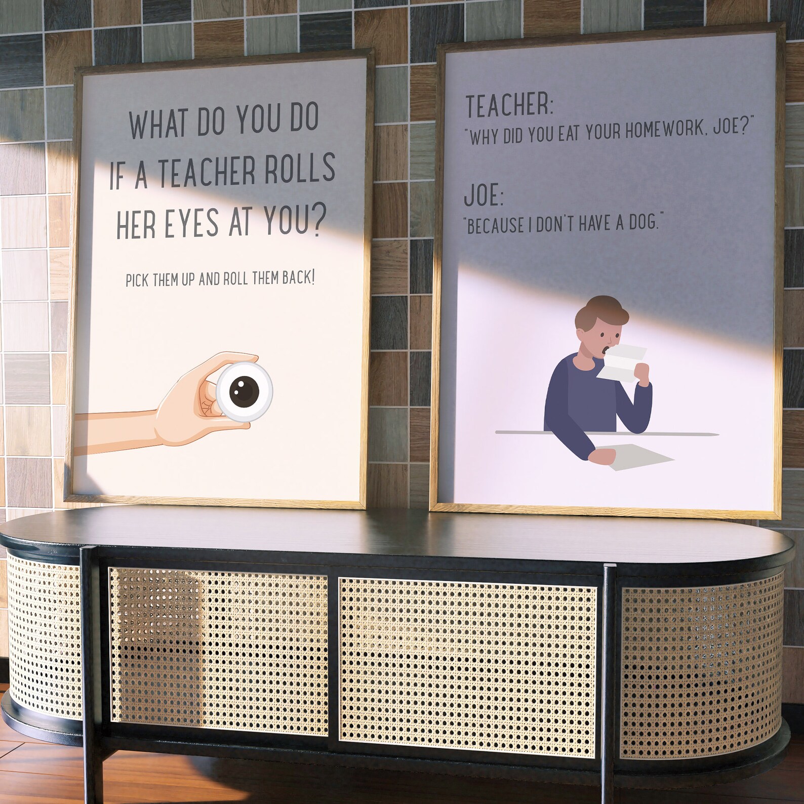 School Pun Classroom Posters, Classroom Decor, Funny Posters, Gag Gifts ...