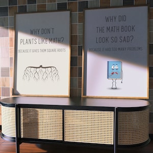 Funny Math Classroom Posters, Math Classroom Decor, Math Teacher Shirt ...