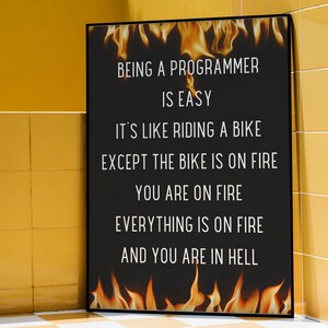 Programmer Puns Funny Posters, Programmer Gift, Software Engineer, Developer Memes, Engineer ...