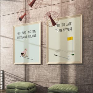 Funny Golf Poster, Gift for Golfers, Funny Wall Art, Golf Gifts, Meme ...