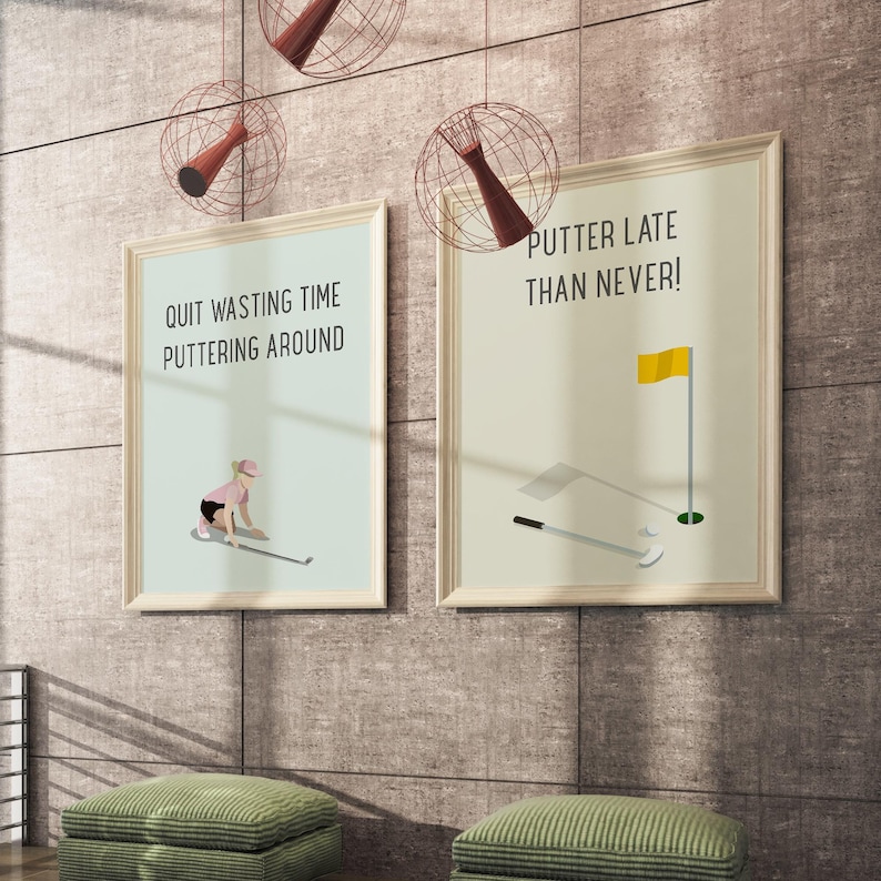 Funny Golf Poster, Gift for Golfers, Funny Wall Art, Golf Gifts, Meme ...