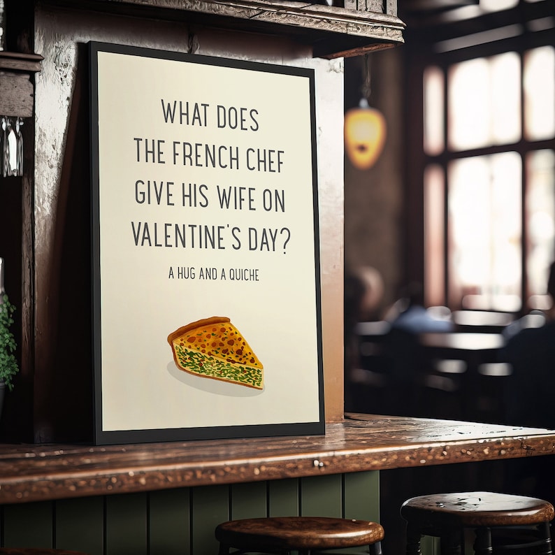 Chef Puns Funny Posters, Chef Gift, Kitchen Wall Art, Gifts for Cooks ...