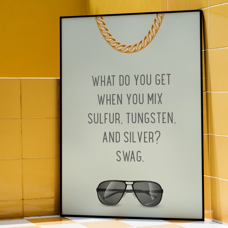 Funny Science Posters Science Teacher Appreciation Classroom - Etsy