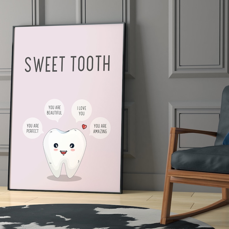 Dentist Puns Funny Posters Dentist Gift Dental Office Decor - Etsy