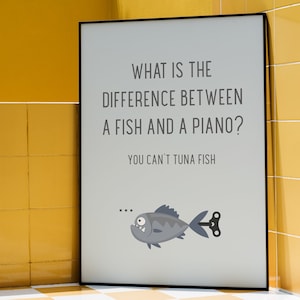 Funny Music Puns Poster Set, Music Classroom Posters, Music Poster ...